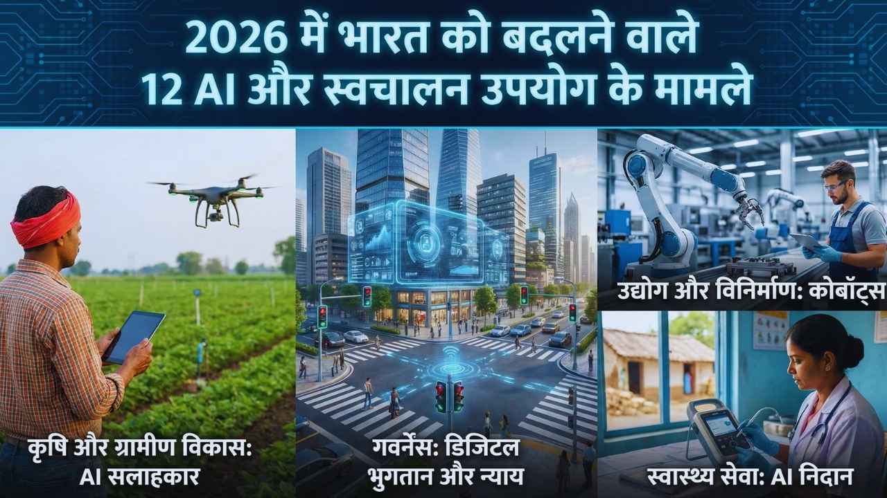 12 AI & Automation Use Cases Transforming India in 2026