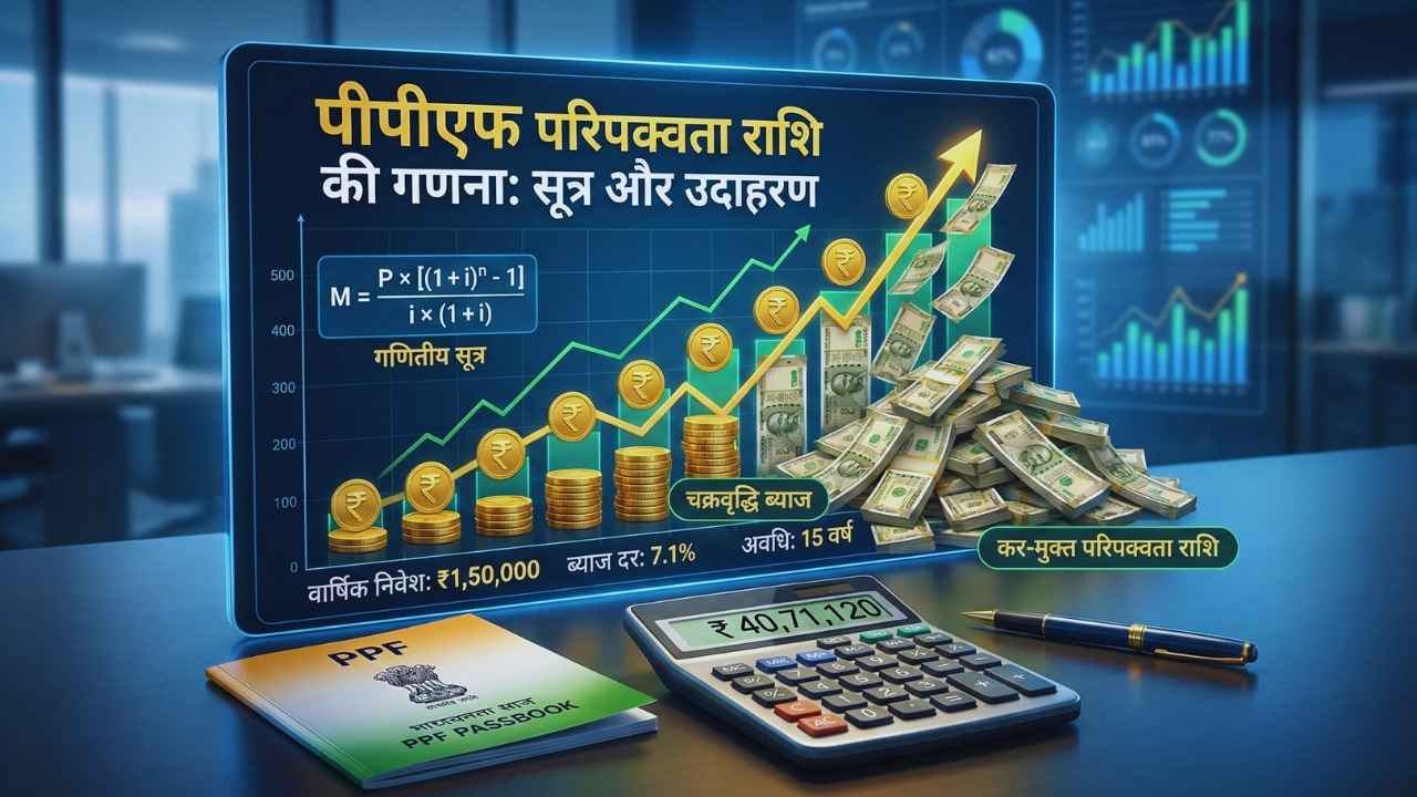 PPF Maturity Amount Calculation: Formula and Easy Examples
