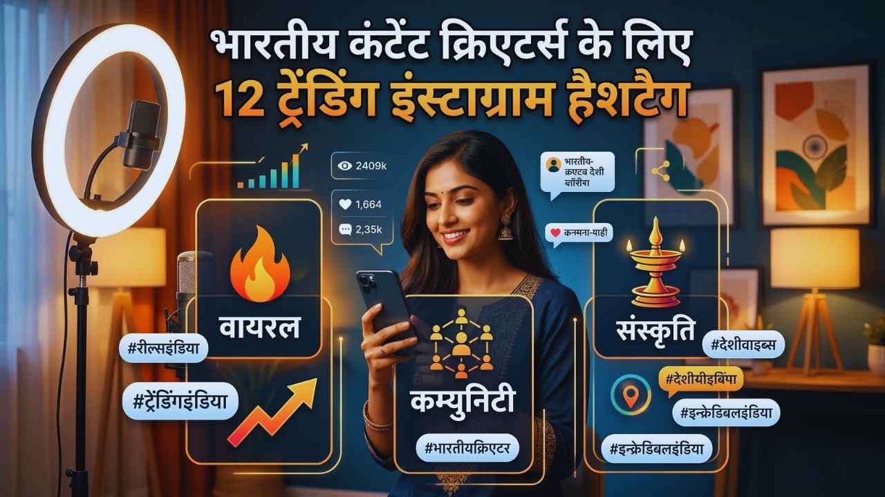 Top 12 Trending Instagram Hashtags India to Boost Reach